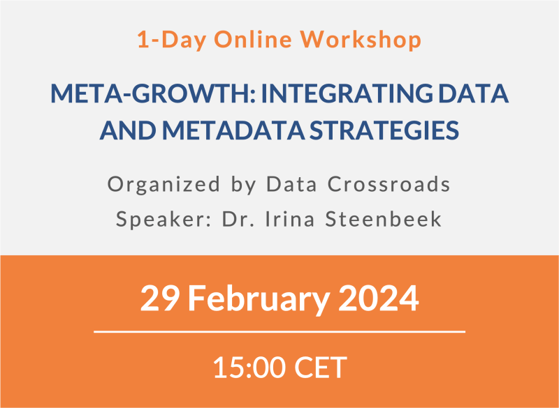 Ticket to the Masterclass “MetaGrowth: Integrating Data and Metadata ...